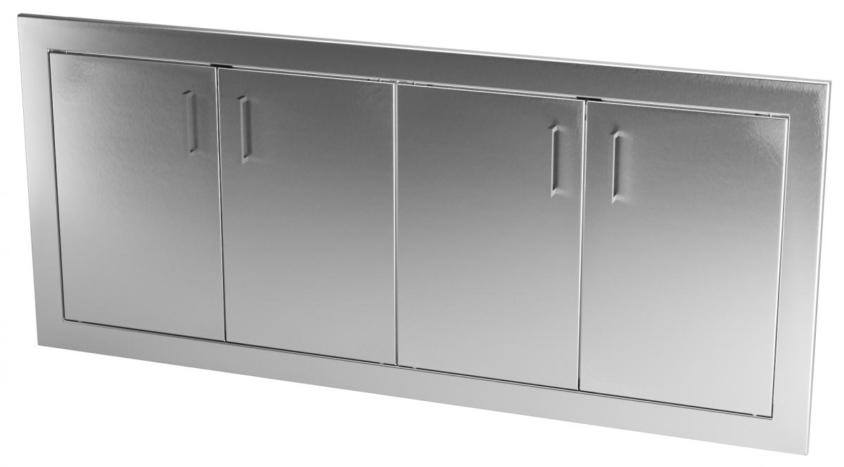 Frame and Doors for Below 1600mm Insert Braai – 304 S/Steel* – Camino ...