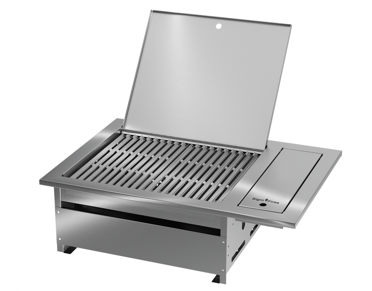 770 Drop In Gas Braai – 304 S/Steel* – Camino Living